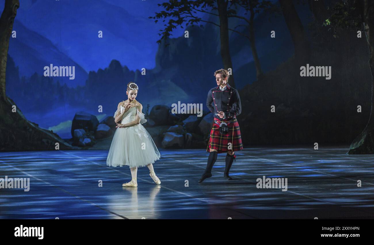 The romantic ballet Stock Photo - Alamy