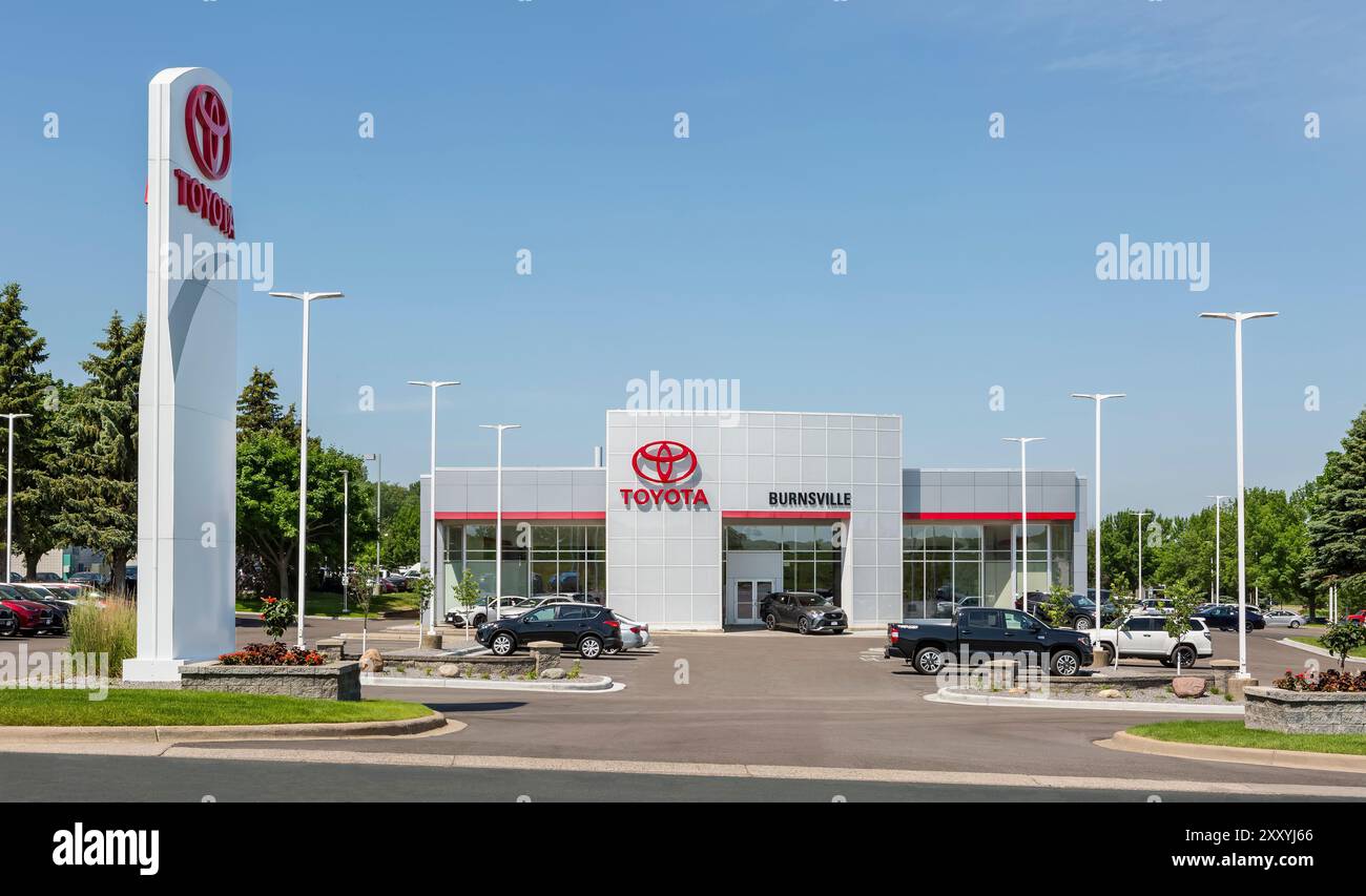 Toyota service location Stock Photo - Alamy