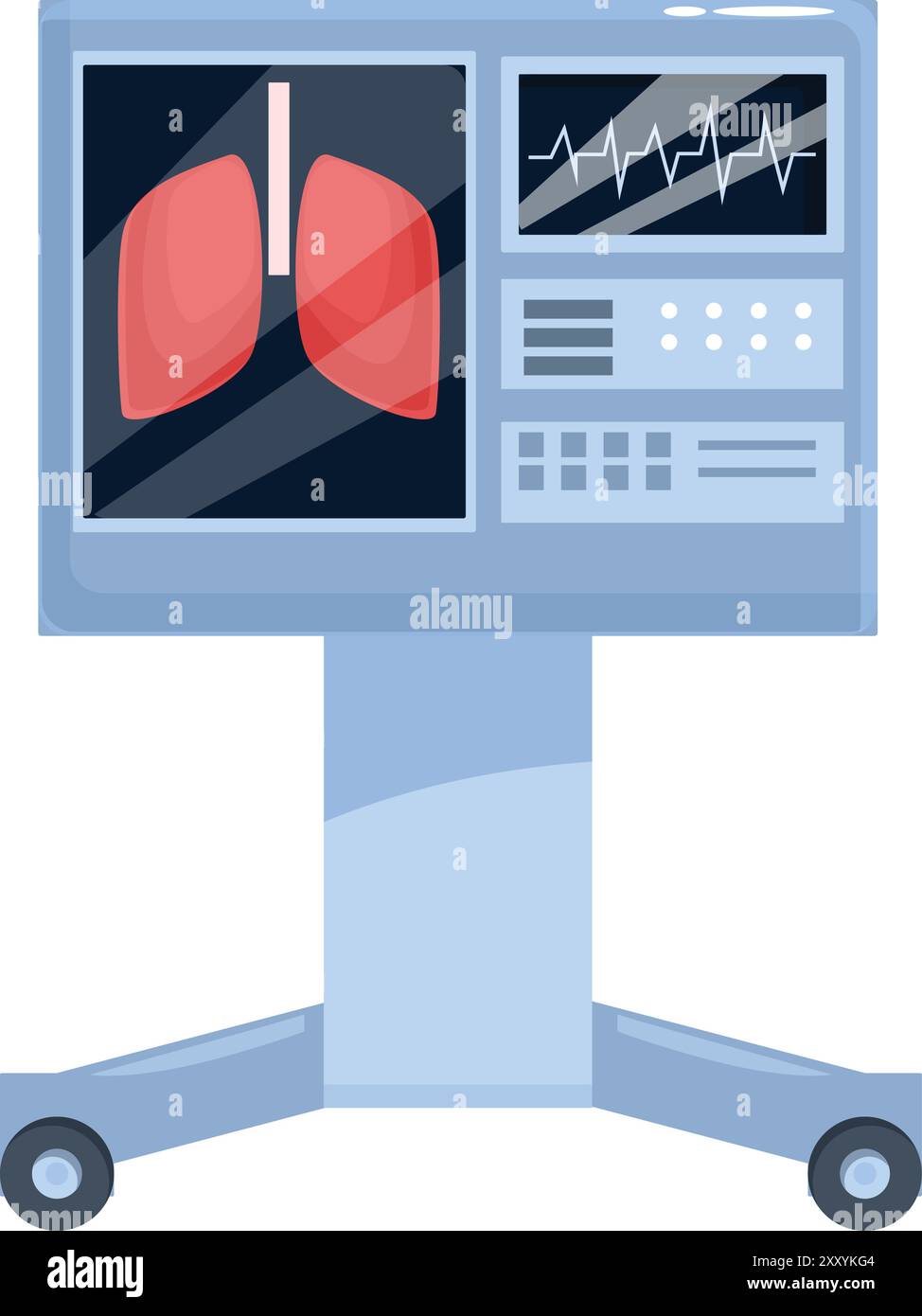 Medical ventilator screen showing hi-res stock photography and images ...