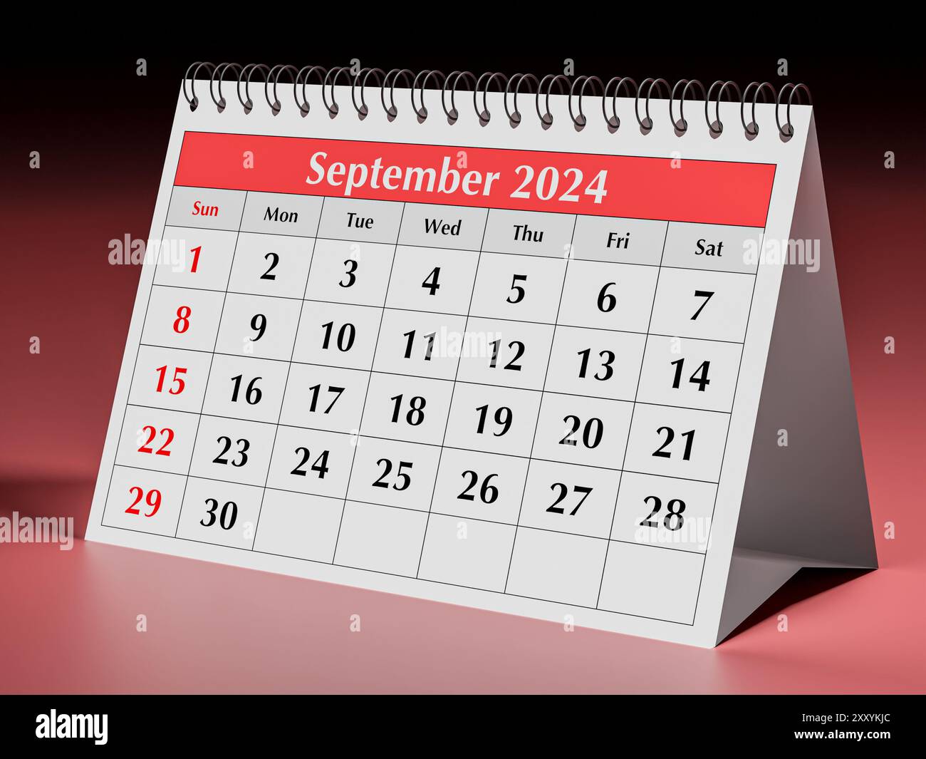 Calendar 2024 August September