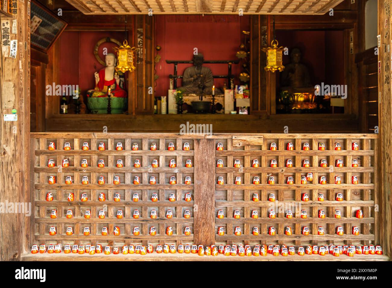Katsuoji, the Temple of Daruma Dolls, in Osaka, Japan Stock Photo - Alamy