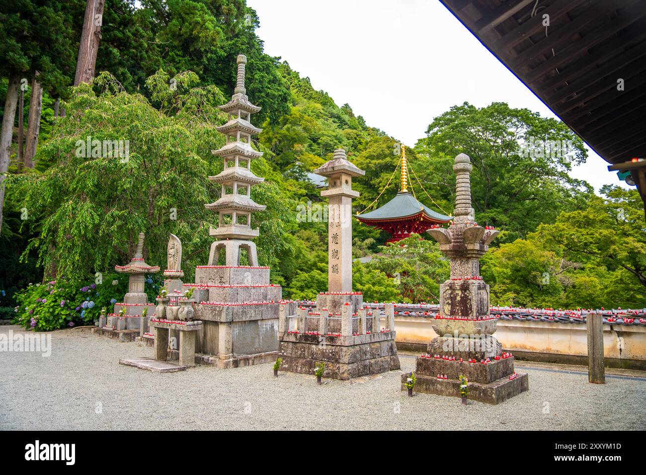 Katsuoji, the Temple of Daruma Dolls, in Osaka, Japan Stock Photo - Alamy