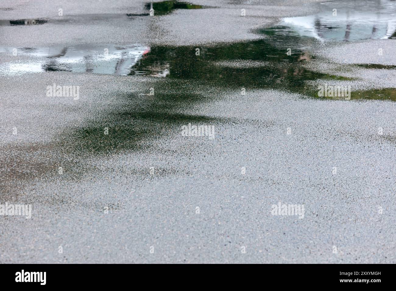 Wet urban road hi-res stock photography and images - Alamy