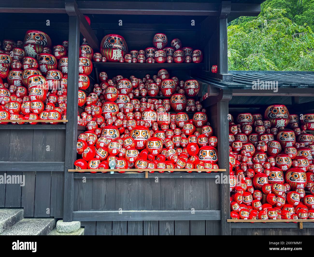 Katsuoji, the Temple of Daruma Dolls, in Osaka, Japan Stock Photo - Alamy