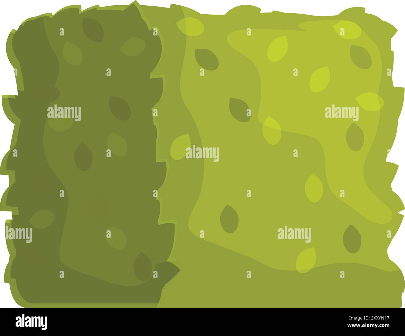 Large square hay bale for feeding farm animals during the winter months ...