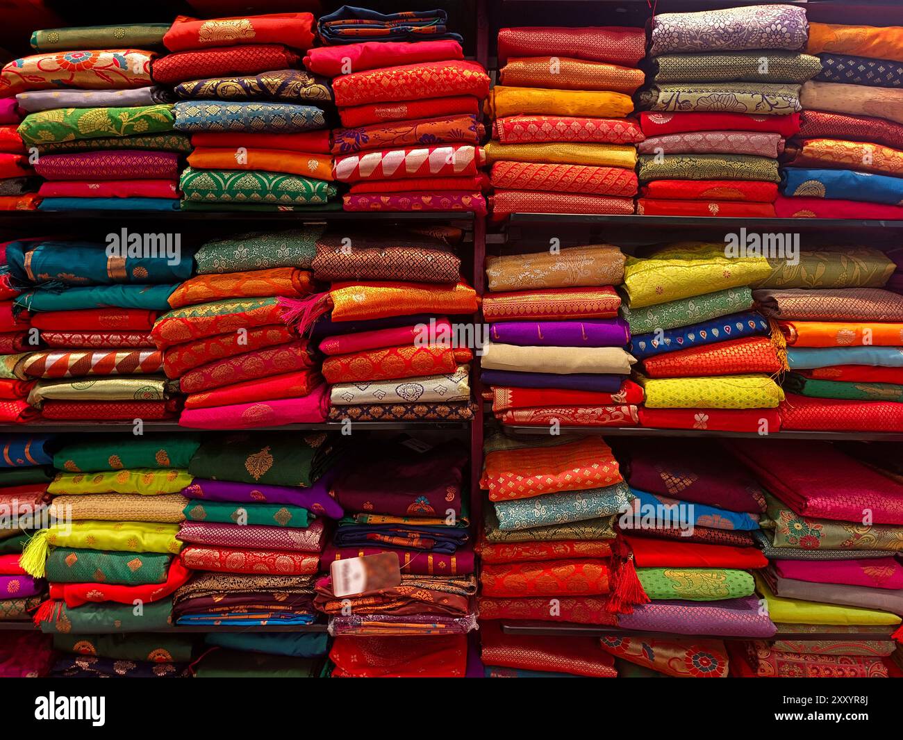 Hand Weaving Silk and Handloom Sarees, saree with golden details, woman ...