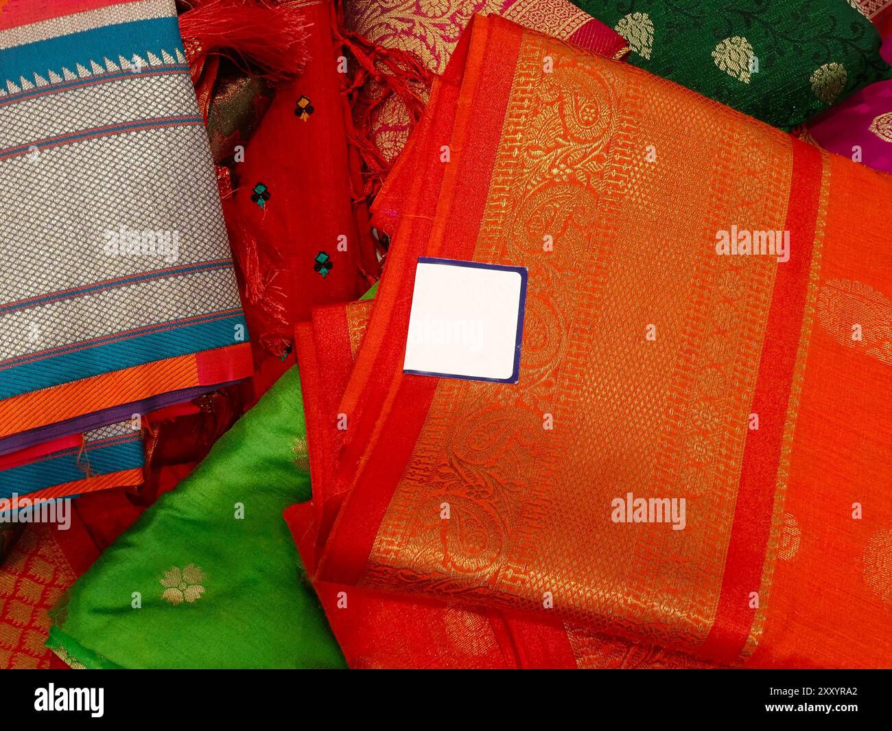 Hand Weaving Silk and Handloom Sarees, saree with golden details, woman ...