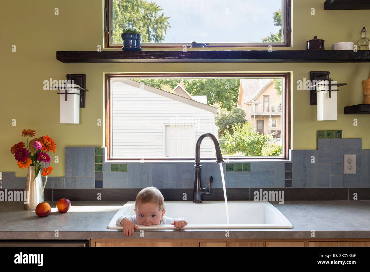 Reclaimed douglas fir shelves hi-res stock photography and images - Alamy