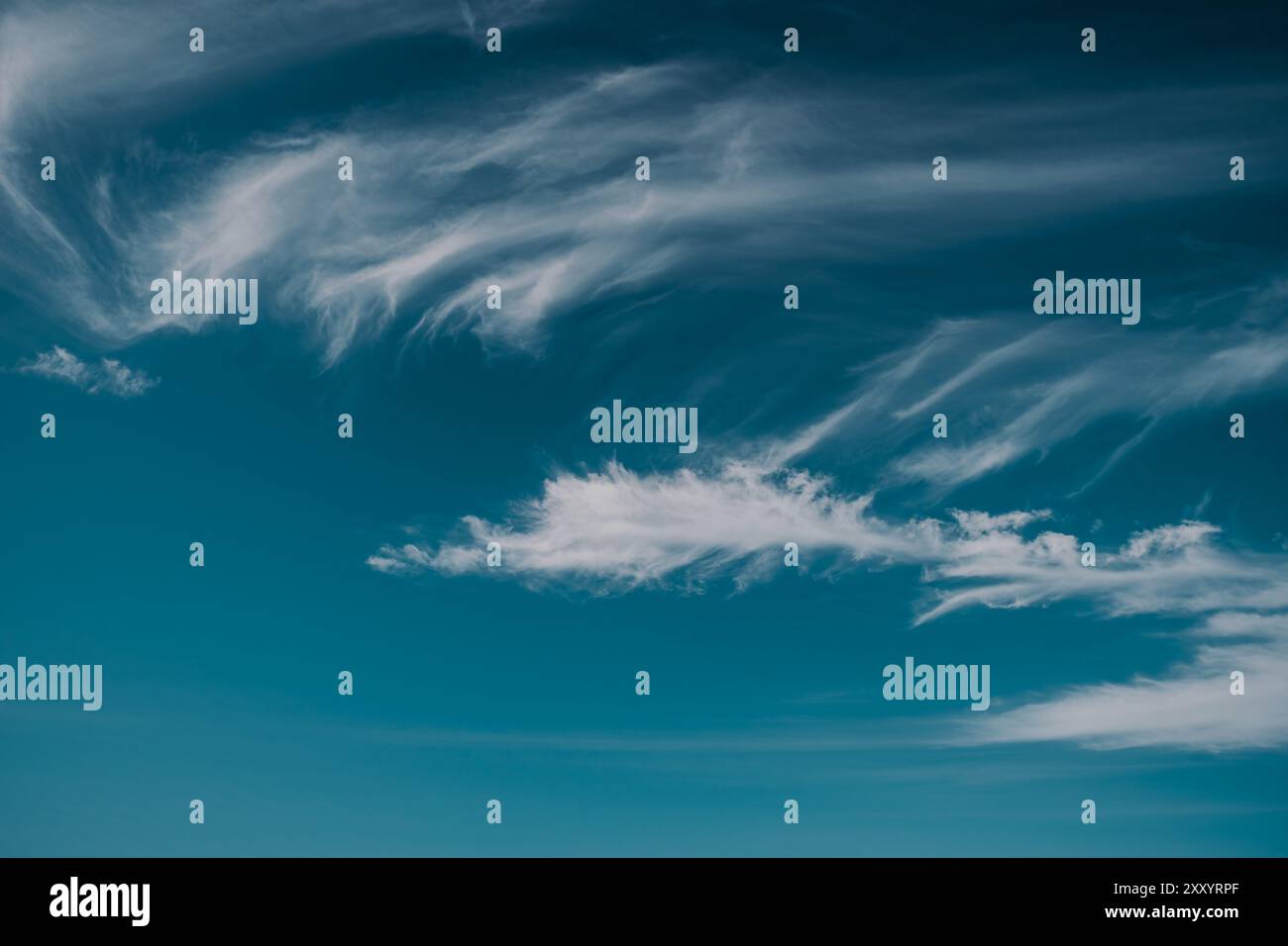 Beautiful gentle sky cirrus hi-res stock photography and images - Alamy