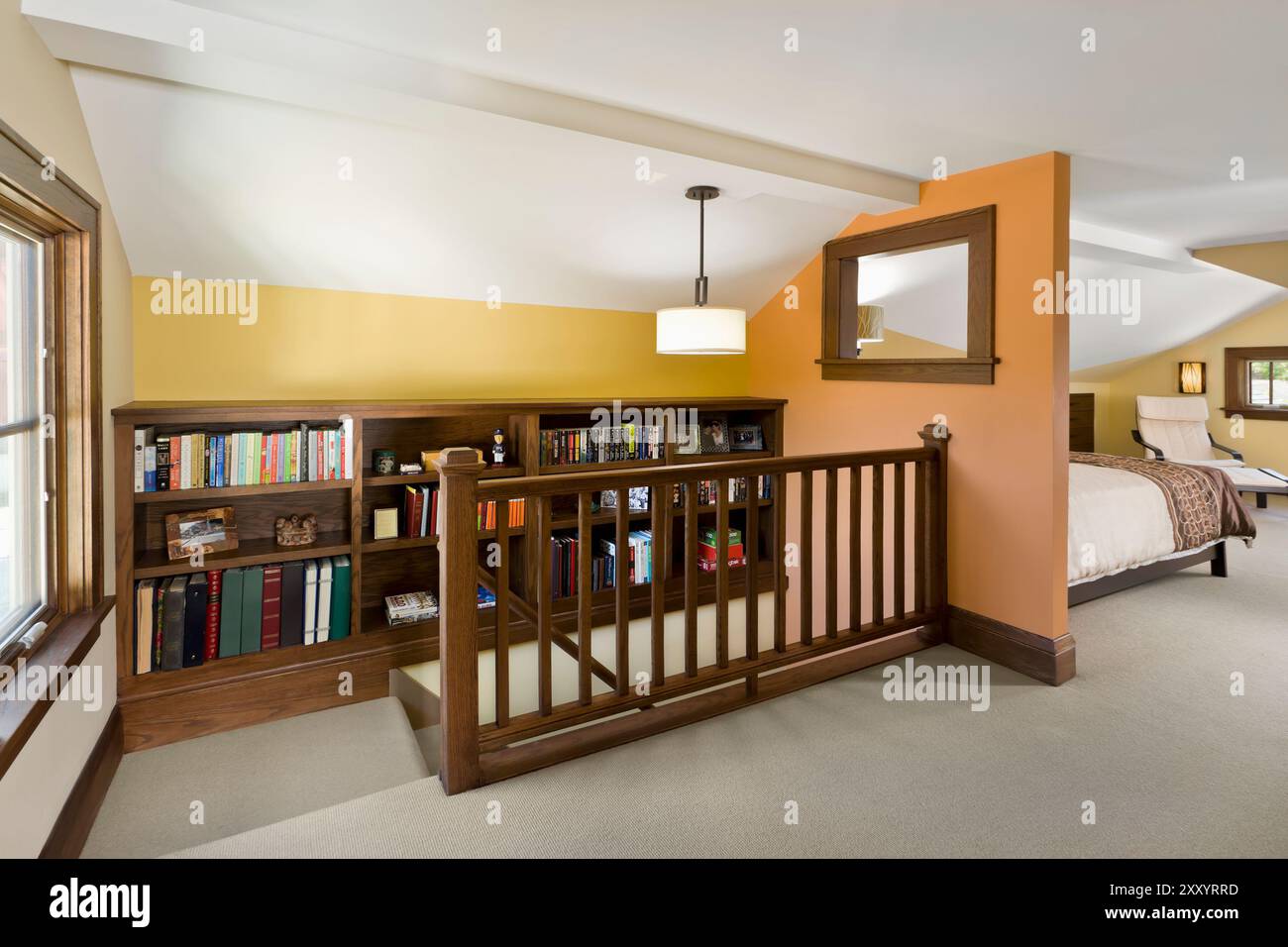 Interior view stairway showing hi-res stock photography and images - Alamy