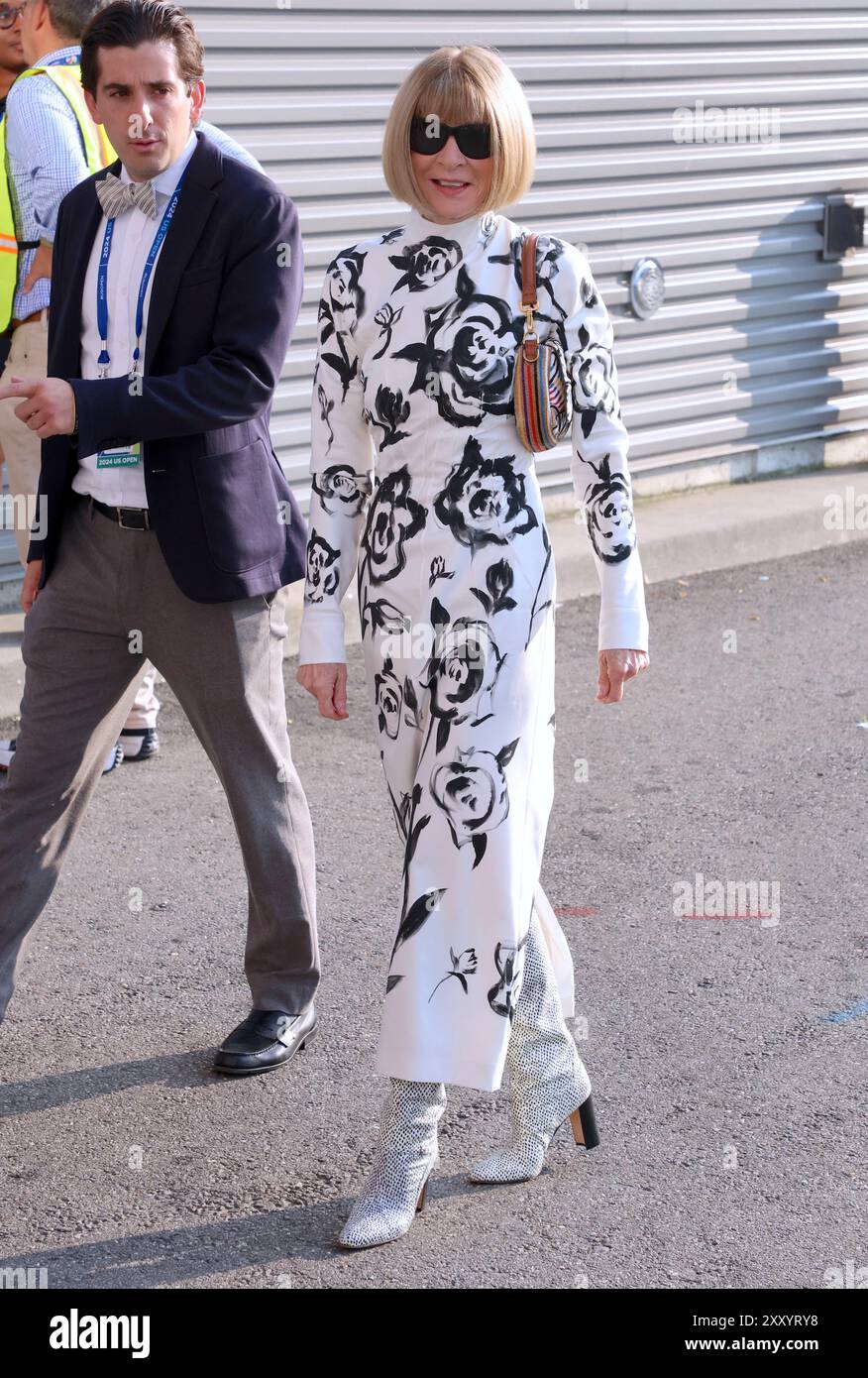 New York, USA. 26th Aug, 2024. Anna Wintour attends the opening night ...