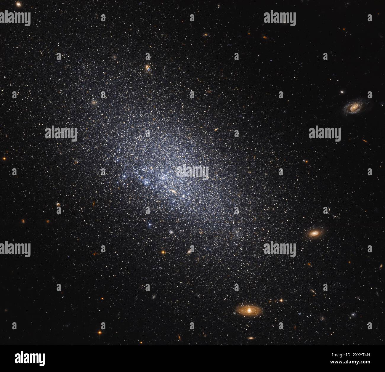 UGC 4879 isolated dwarf galaxy. Universe science astronomy Stock Photo ...