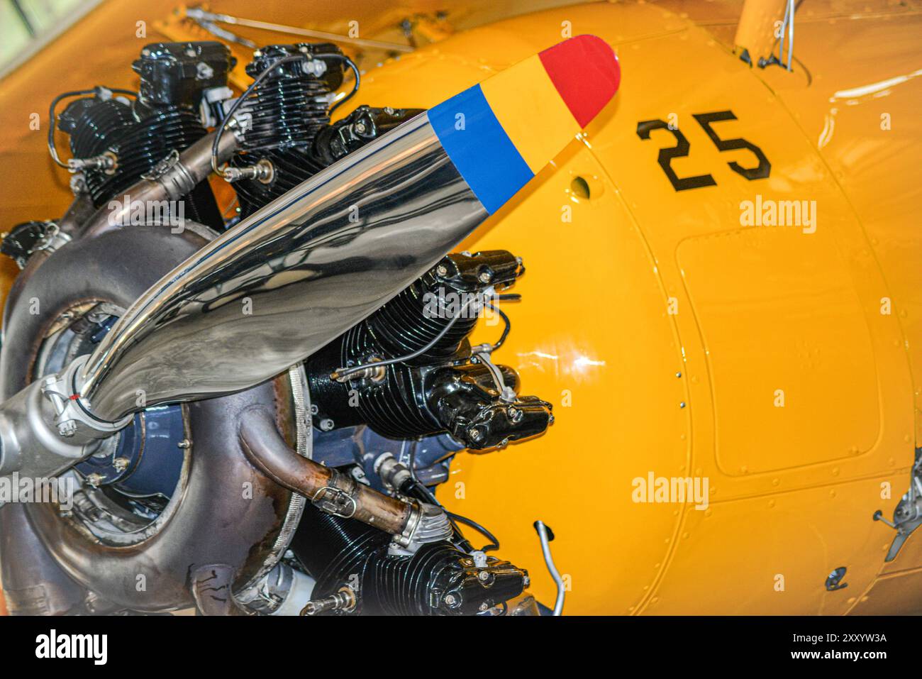 1943 N3N-3 Naval Aircraft at the Aero Museum in Port Townsend ...