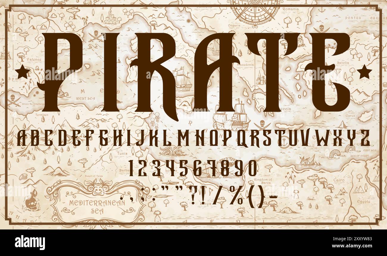 Pirate Alphabet Letters Font 23 Best Pirate Fonts | Envato Tuts+