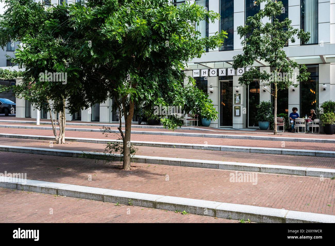 Saint Josse, Brussels, Belgium, July 25, 2024 - The Square victoria ...