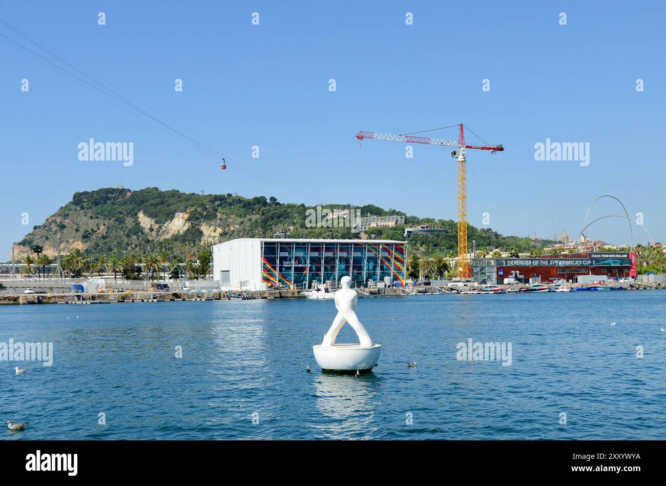 The waterfront promenade in Barcelona, Spain Stock Photo - Alamy