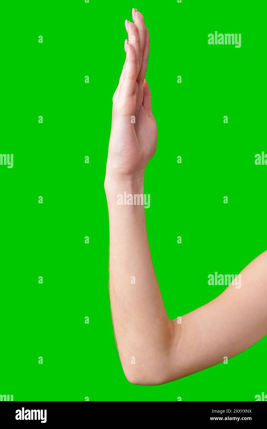 Hand movement green screen hi-res stock photography and images - Alamy