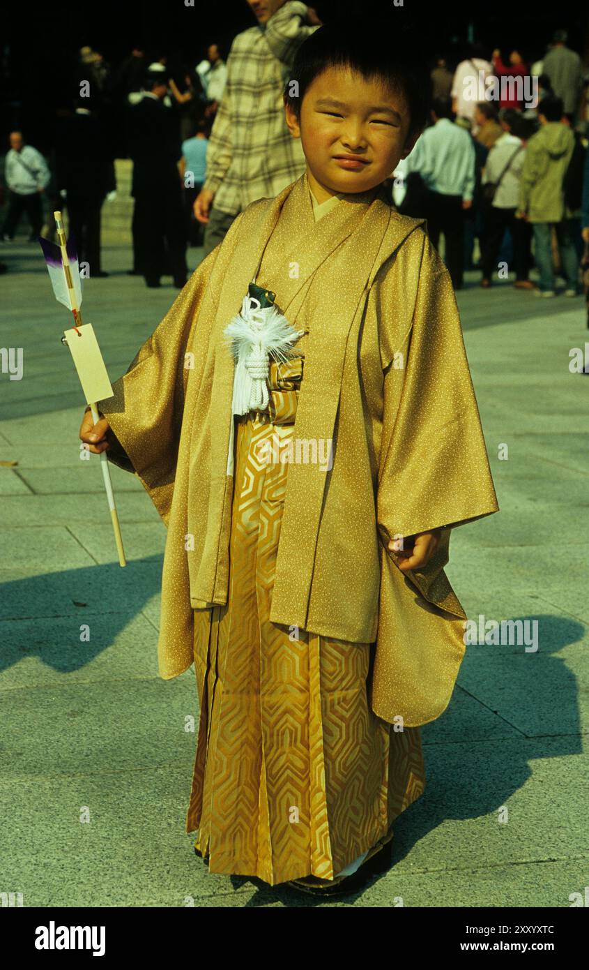 Shichi-Go-San ( Japanese rite of passage festival ) in Meiji Shrine ...