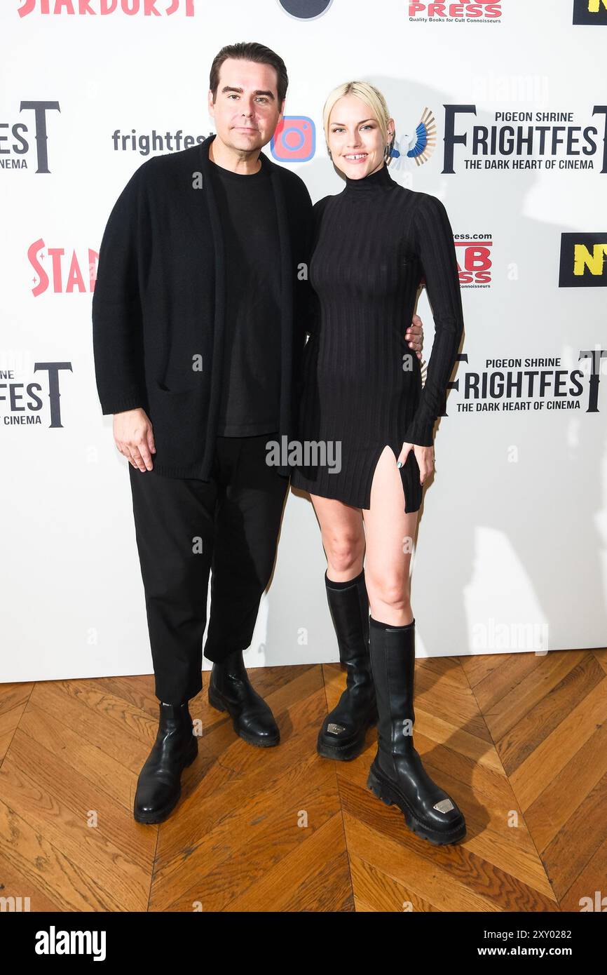 London, UK. 26th Aug, 2024. Director Joshua Erkman with Ashley Smith ...
