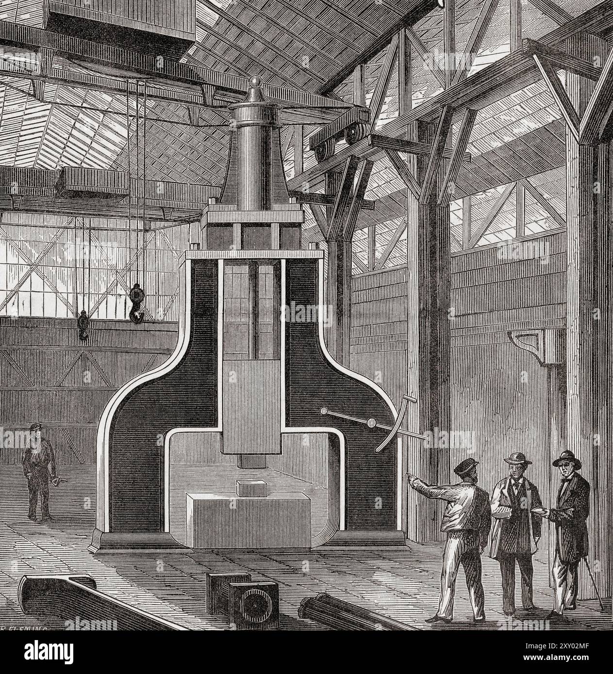 Steam hammer hi-res stock photography and images - Alamy