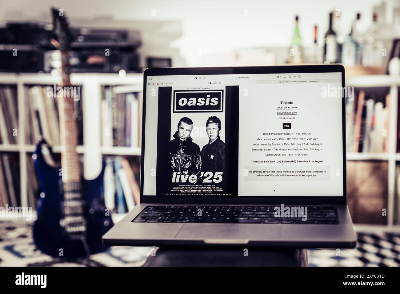 Oasis tour 2025 hi-res stock photography and images - Alamy