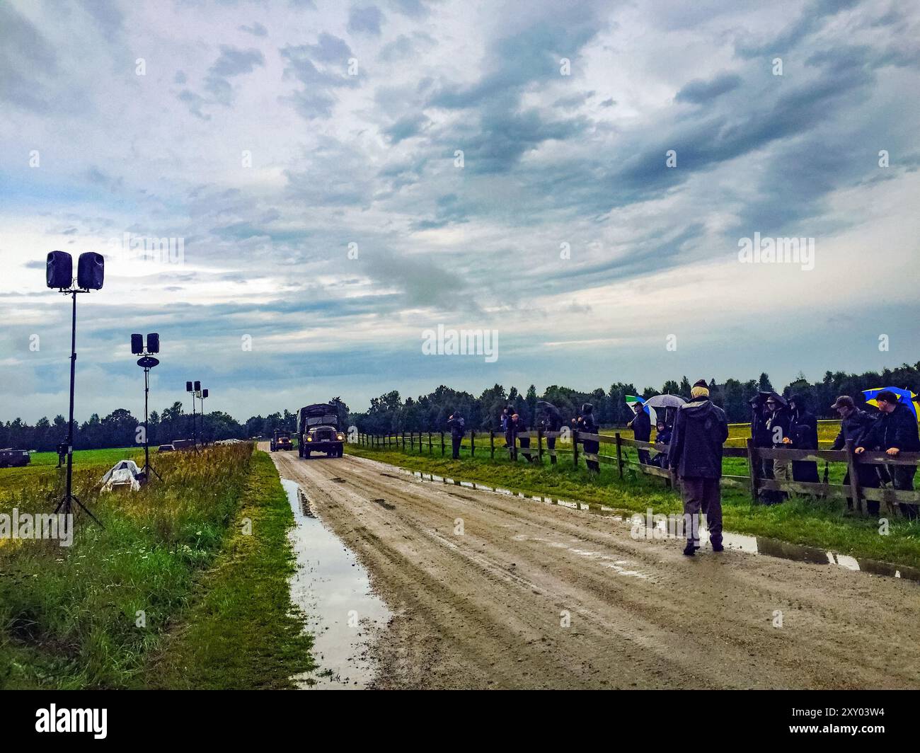 Military scene role play with WW2 theme Stock Photo - Alamy