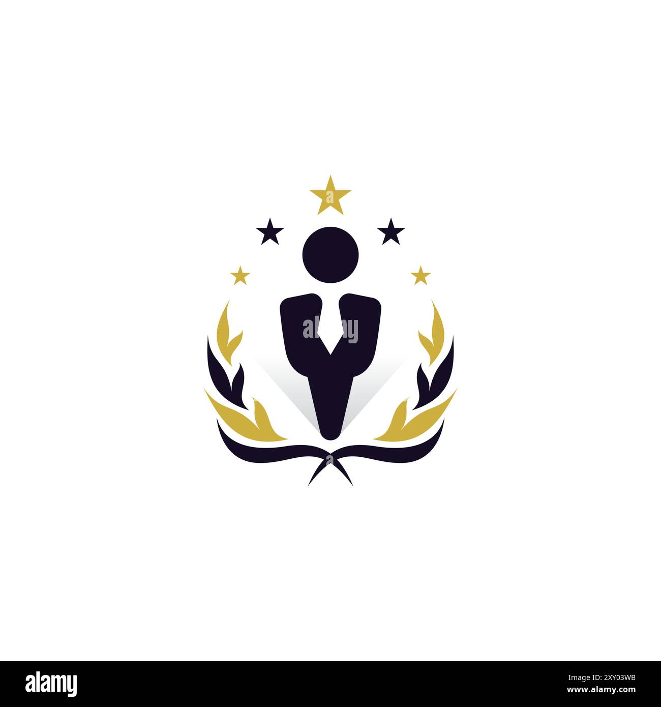 Leadership People Logo Vector. Human Success Logo Stock Vector Image ...