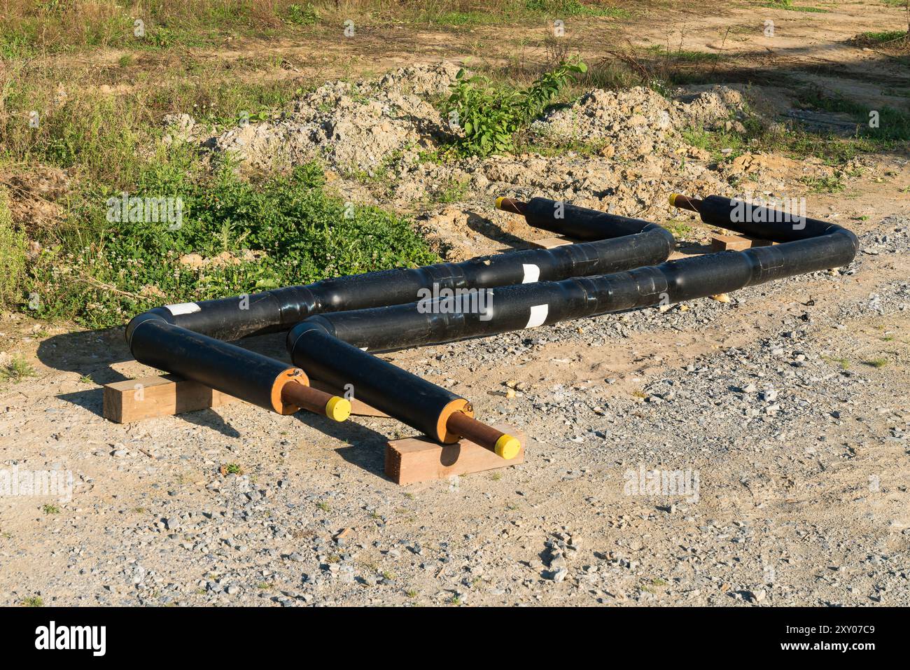 Construction site groundwork people plastic hi-res stock photography ...