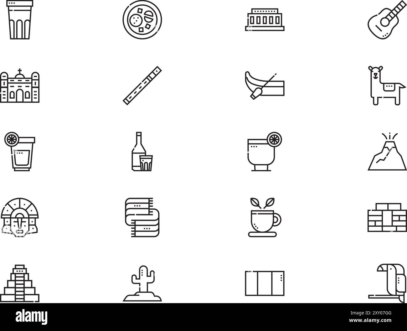 Pachacamac peru Stock Vector Images - Alamy