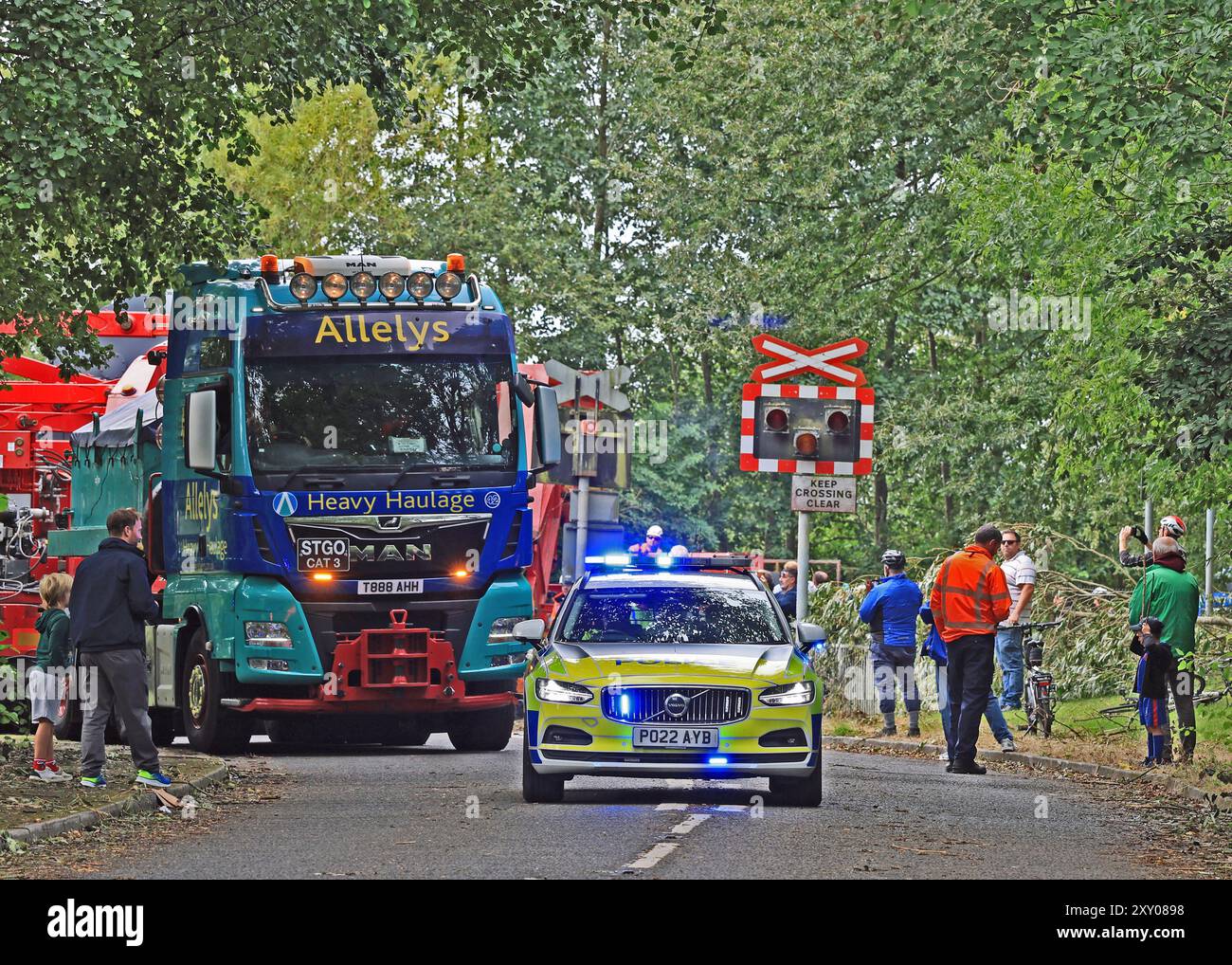 Transporting a big transformer hi-res stock photography and images - Alamy
