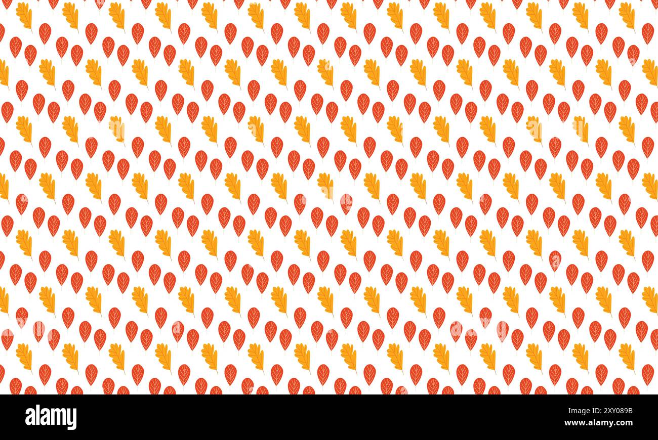 A different type of leaf autunm pattern Stock Vector Image & Art - Alamy