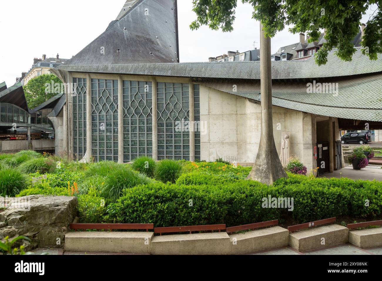 Church of St Joan of Arc, Rouen, Normandy, France Stock Photo - Alamy