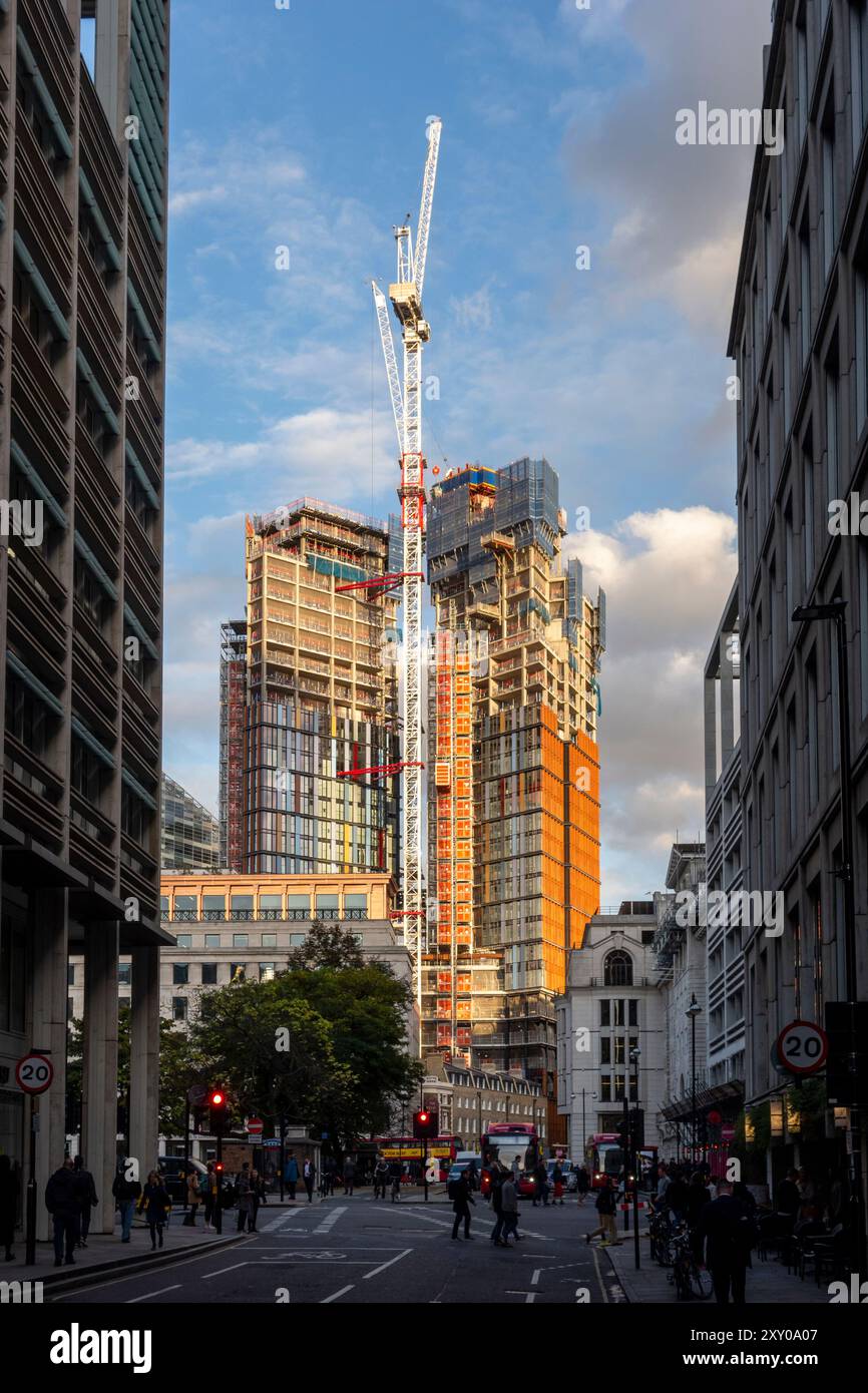 One Crown Place, Shoreditch, Hackney, London, UK, under construction ...