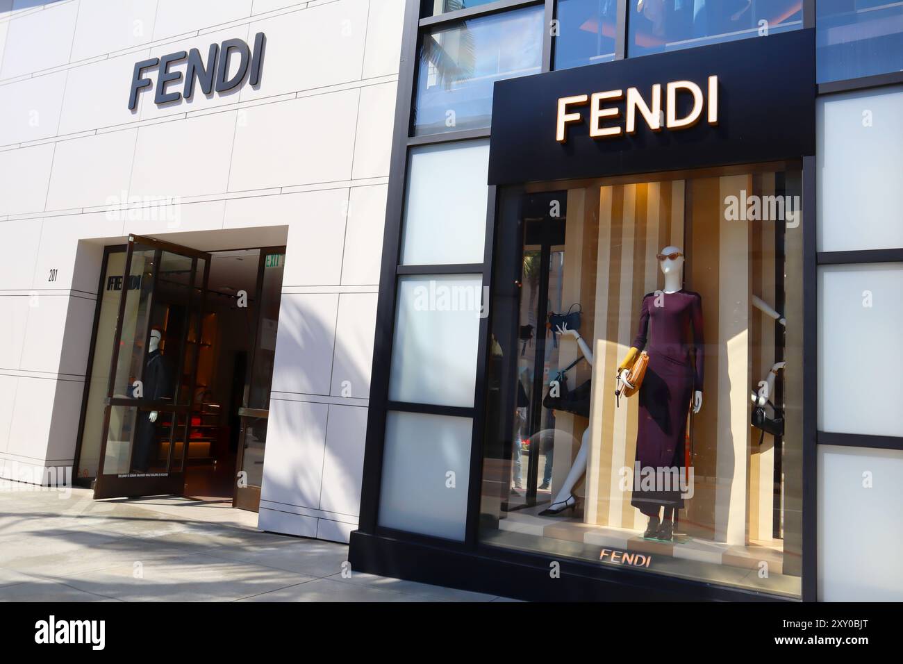 Fendi shop beverly hills hi-res stock photography and images - Alamy