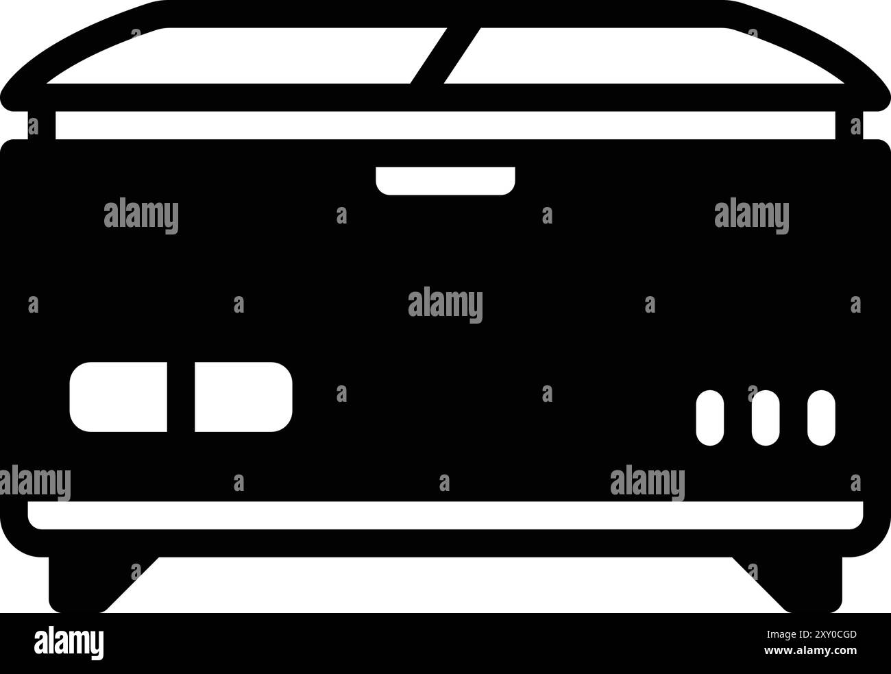 Icon for freezer, chest freezer Stock Vector Image & Art - Alamy