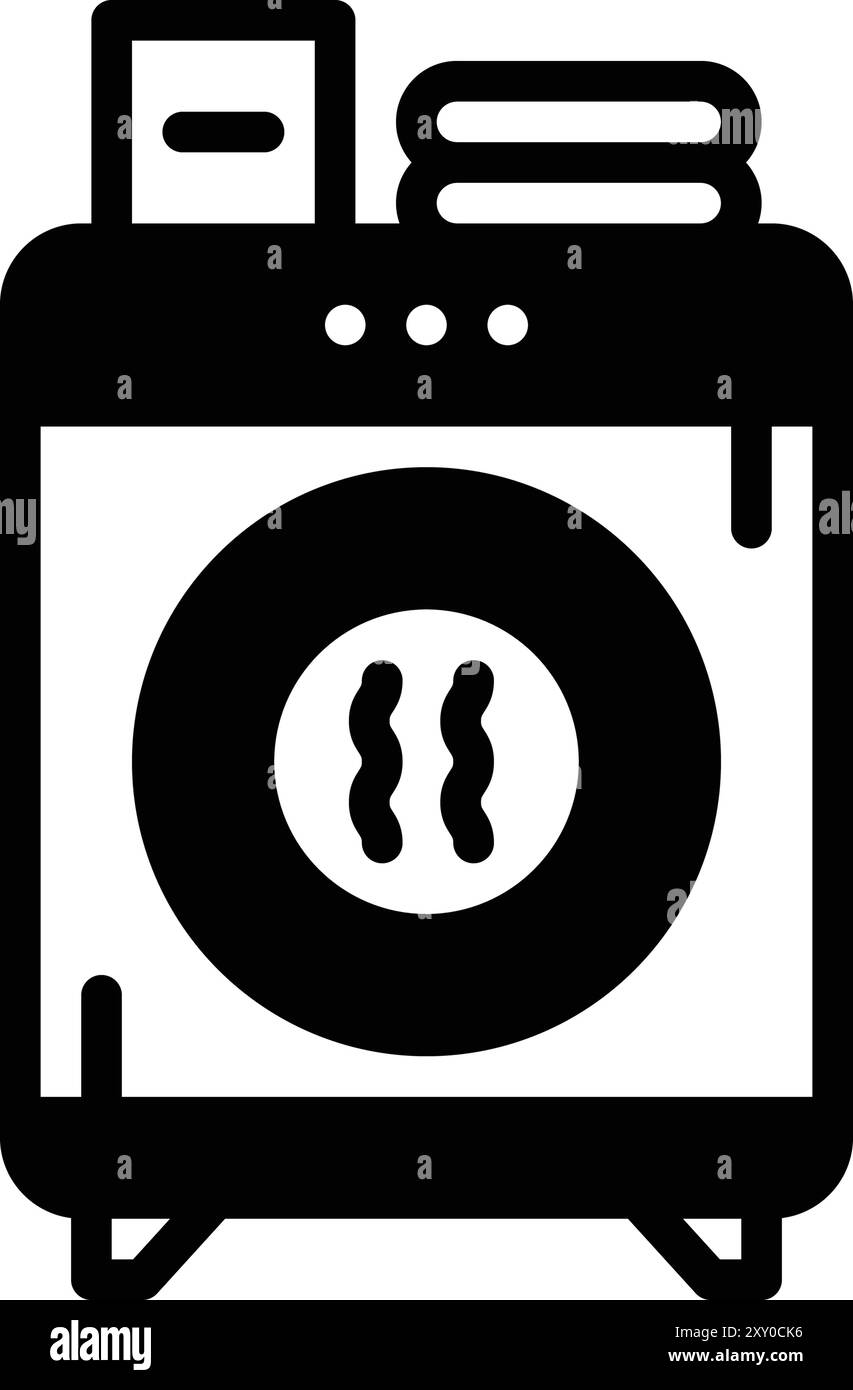 Clothes dryer sign hi-res stock photography and images - Alamy