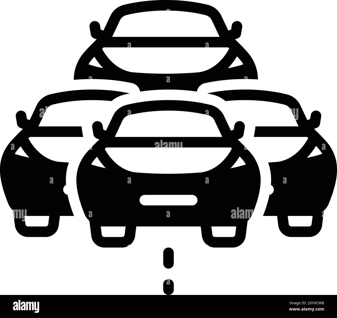 Icon for congestion, traffic Stock Vector Image & Art - Alamy