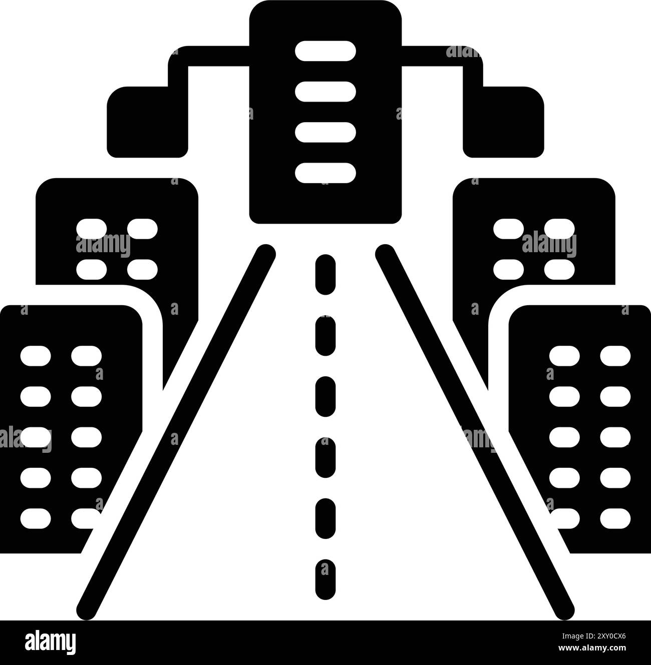 Icon for street, thoroughfare Stock Vector Image & Art - Alamy