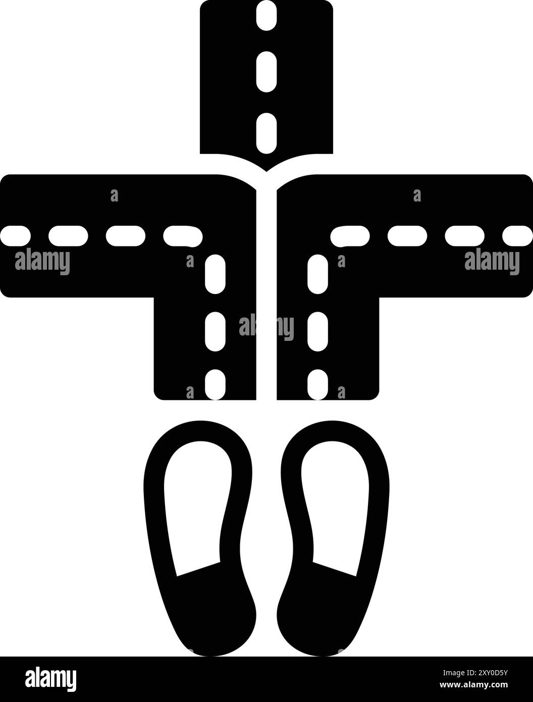 Directional directions Black and White Stock Photos & Images - Alamy