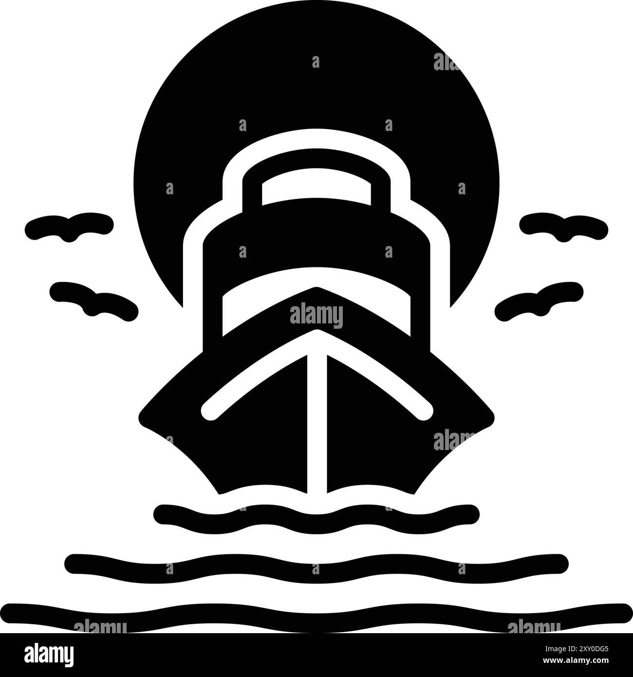 Icon for voyage, ferry Stock Vector Image & Art - Alamy