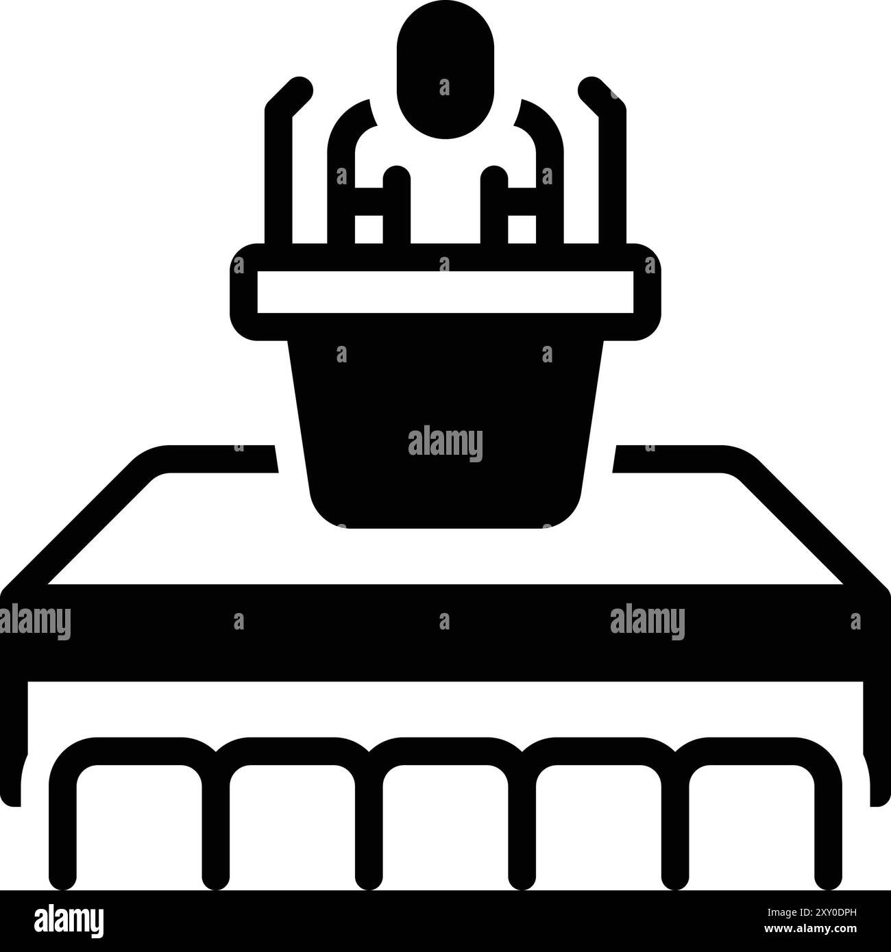 Stadium performance Stock Vector Images - Alamy