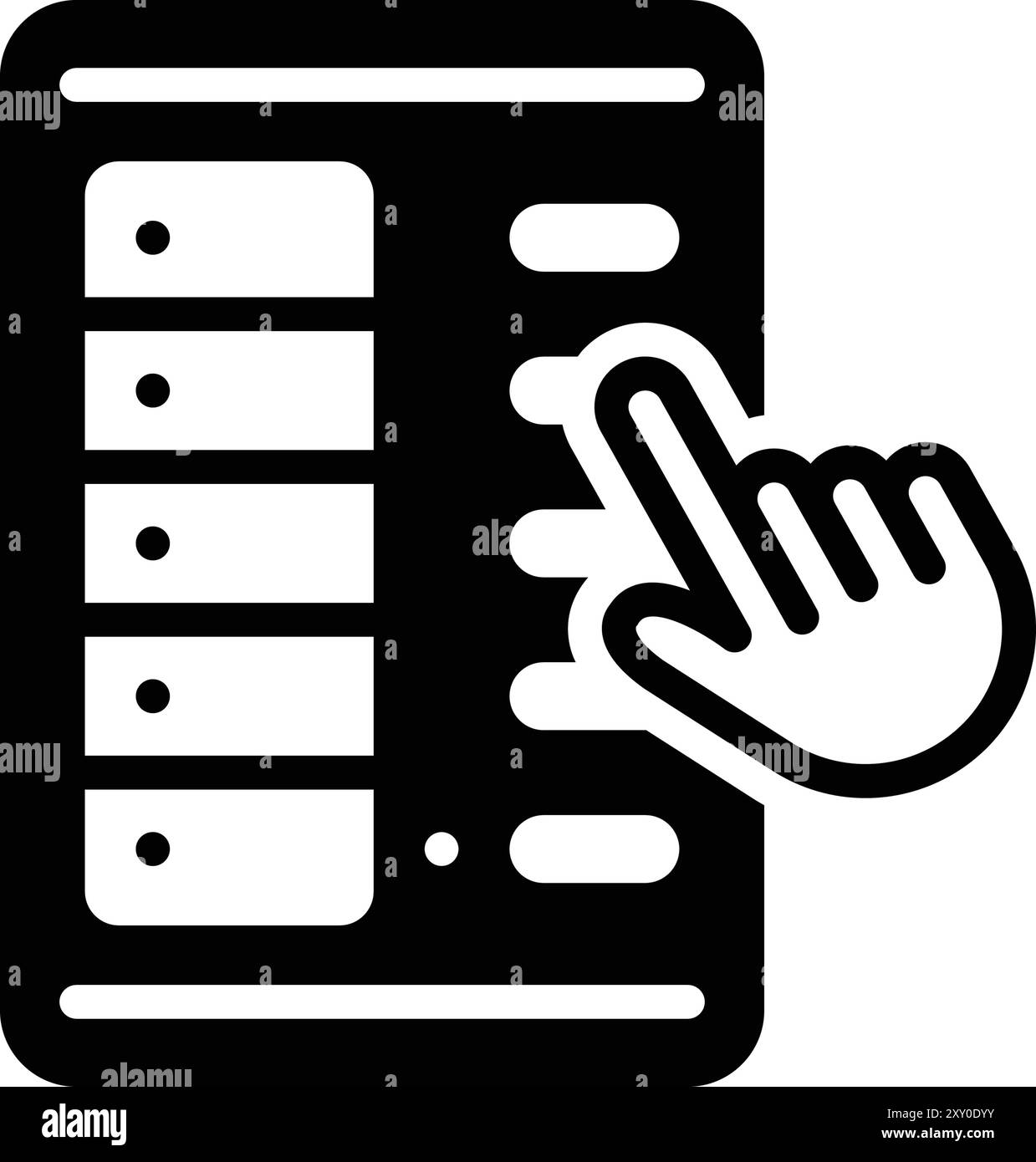 Voting machine vector vectors hi-res stock photography and images - Alamy