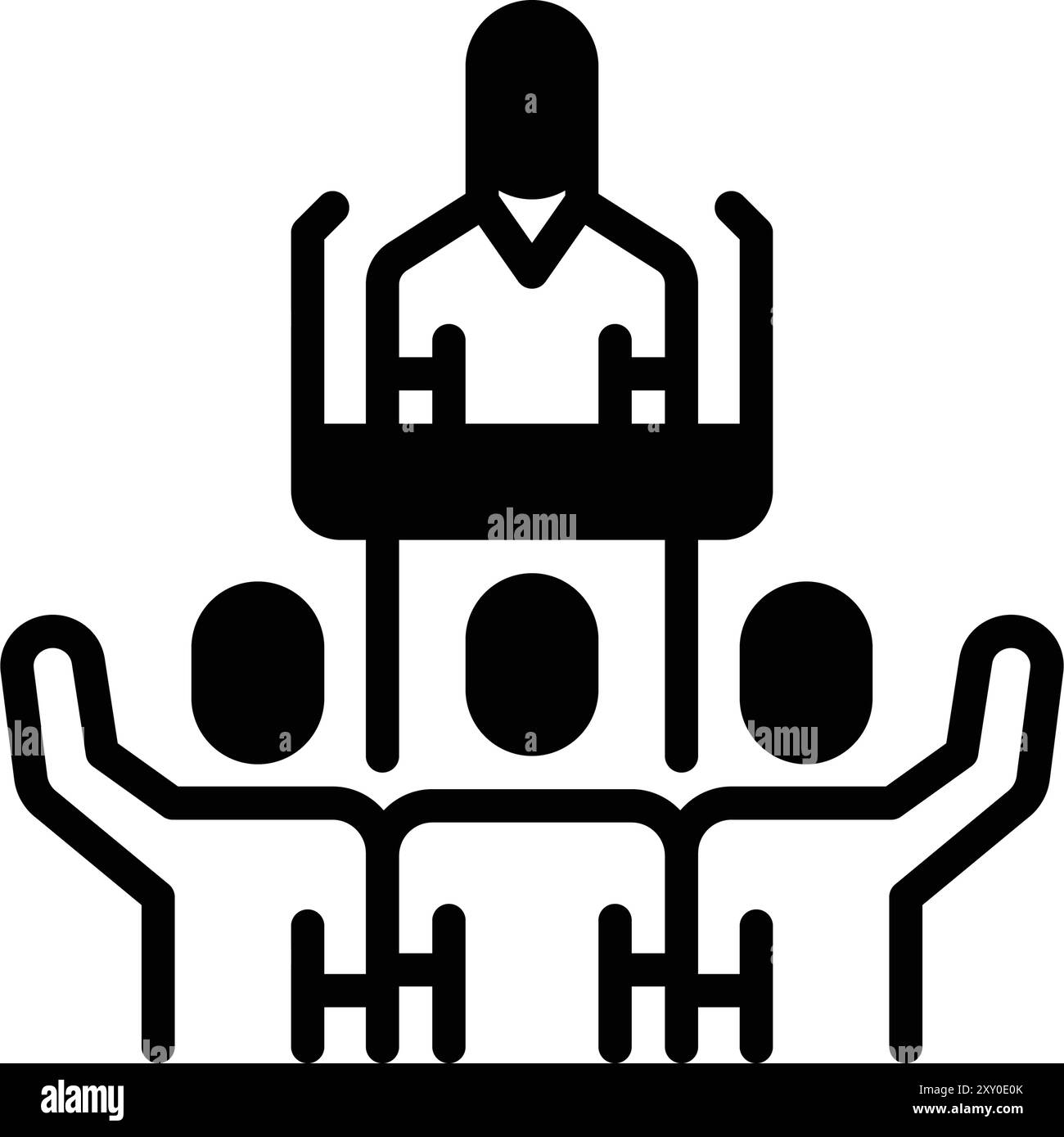 Supporters sign Black and White Stock Photos & Images - Alamy