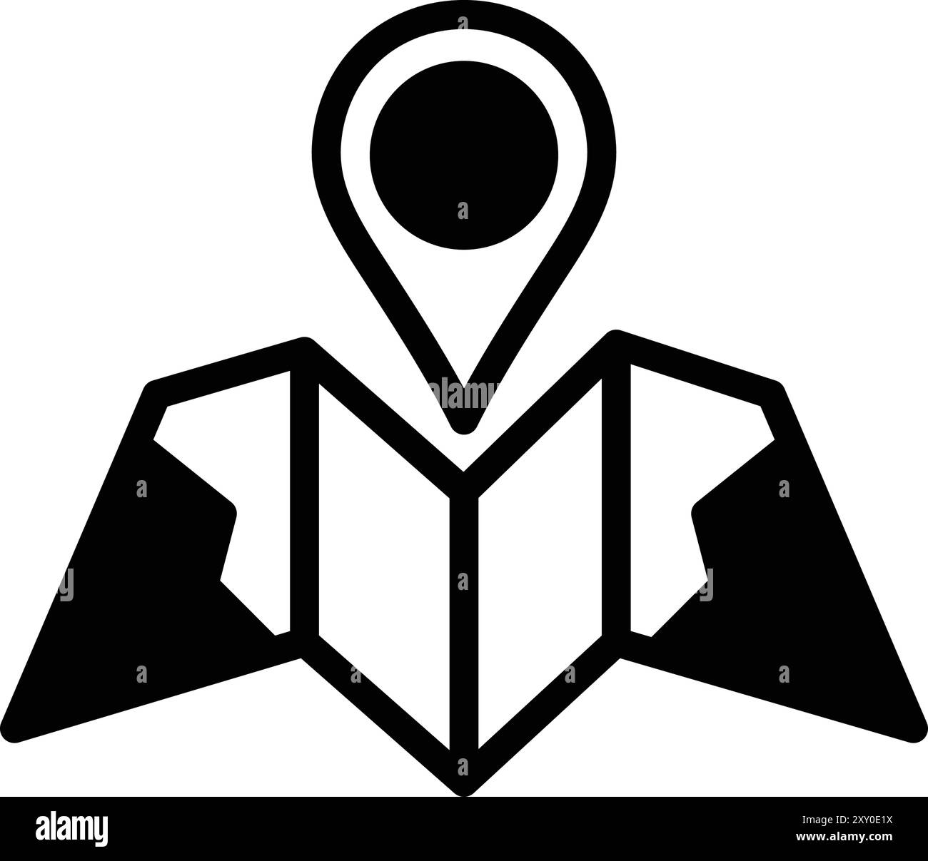 Icon for maps, navigation Stock Vector Image & Art - Alamy