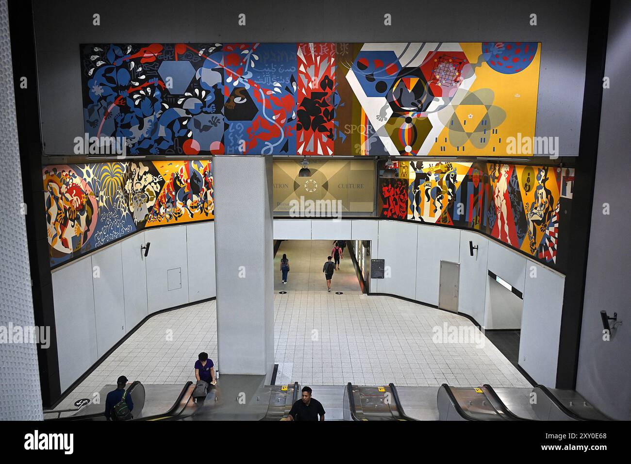 Canada, Quebec, Montreal: Berri–UQAM station, the 2nd deepest station ...