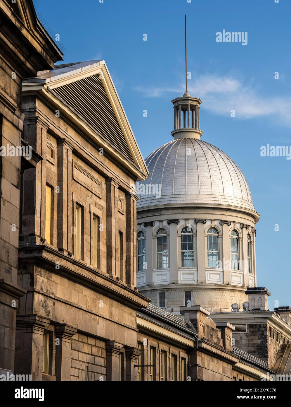 Old Montreal Landmarks, Quebec, Canada Stock Photo - Alamy