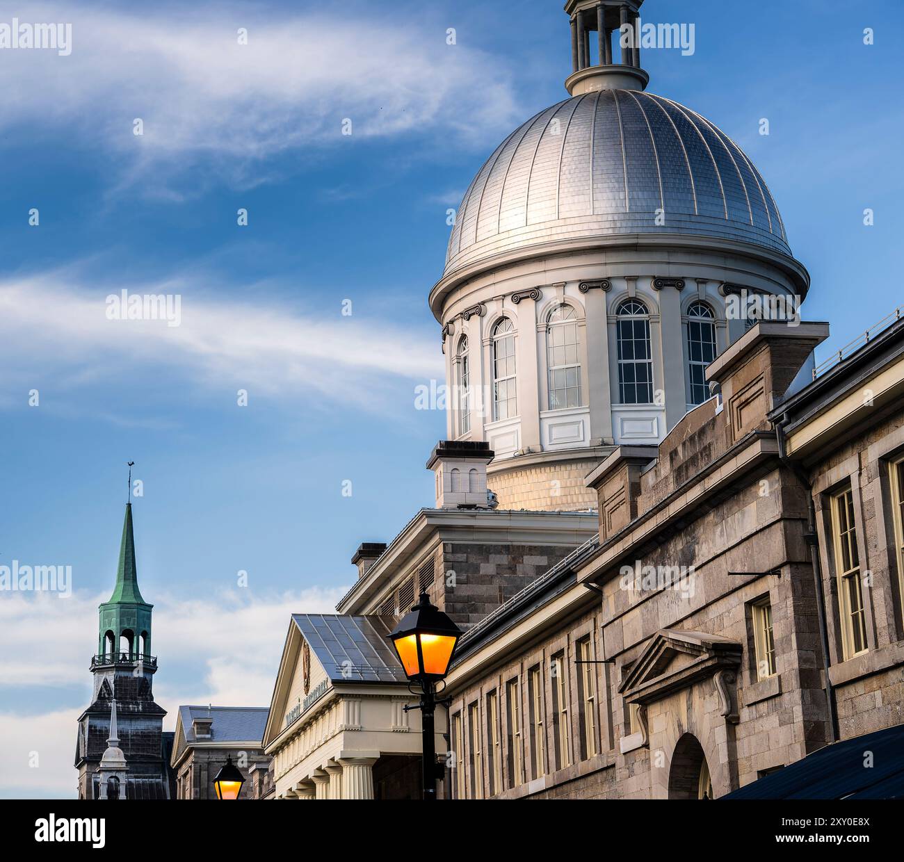 Old Montreal Landmarks, Quebec, Canada Stock Photo - Alamy