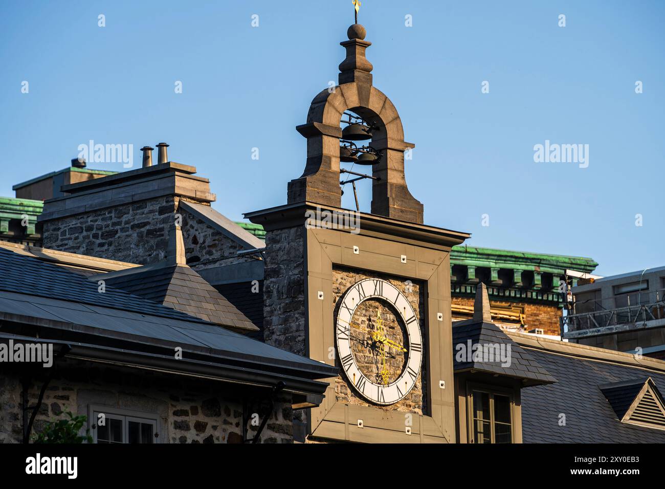 Old Montreal Landmarks, Quebec, Canada Stock Photo - Alamy