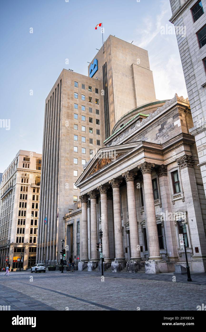 Old Montreal Landmarks, Quebec, Canada Stock Photo - Alamy