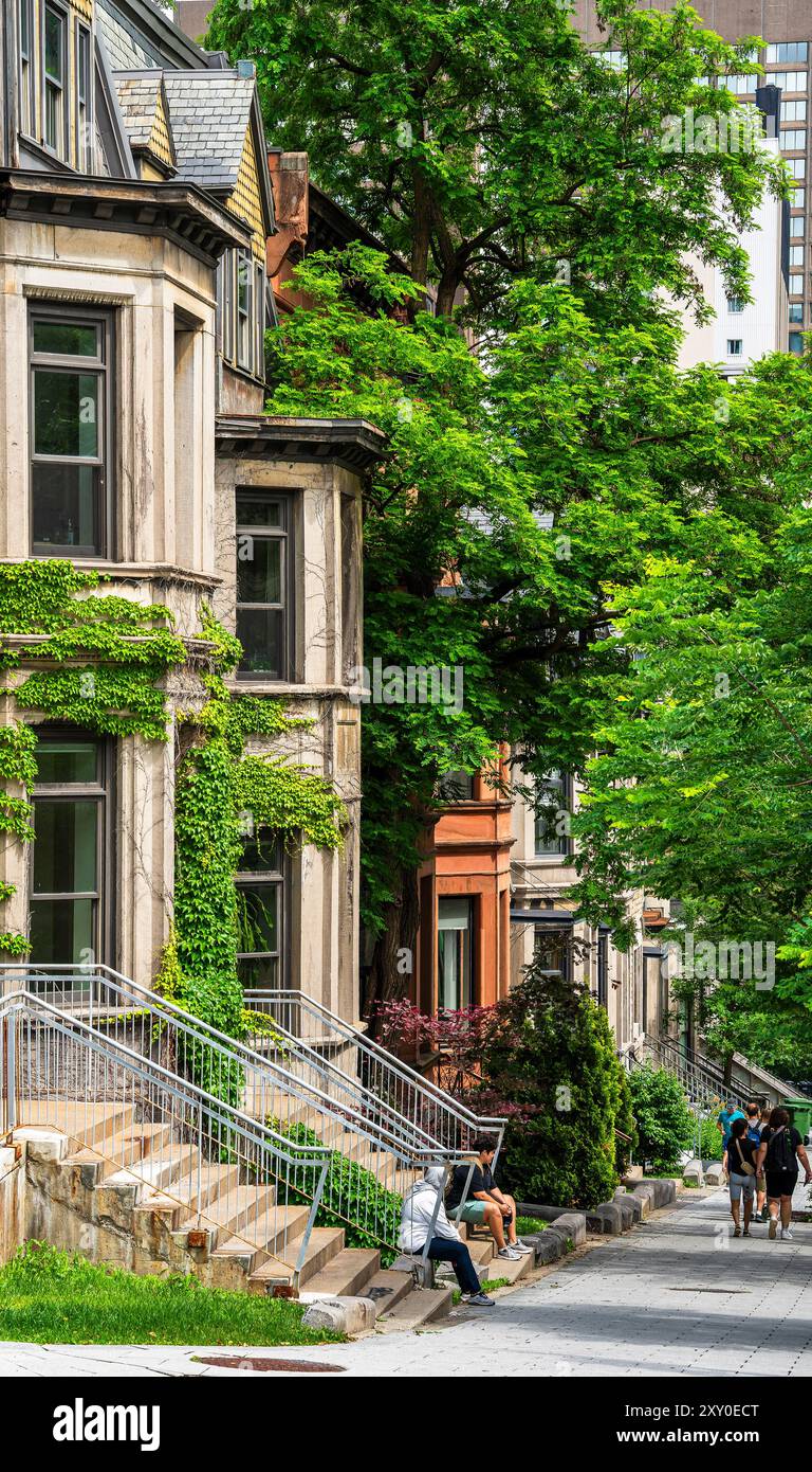 Old Montreal Landmarks, Quebec, Canada Stock Photo - Alamy
